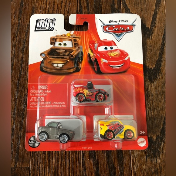 Disney Pixar | Toys | Disney Pixar Cars Mini Racers 3pack Cruz Ramirez ...